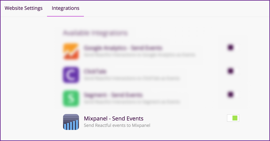 Mixpanel Integration – metadata.io